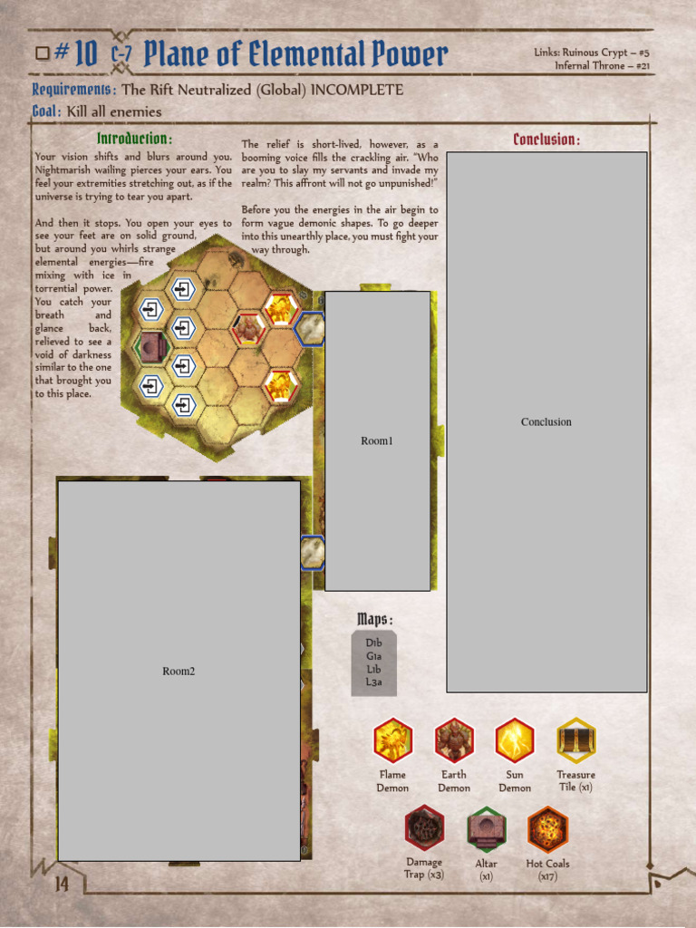 Gloomhaven - Scenario Book 2P V4 - Hidden - S10-S20 | PDF
