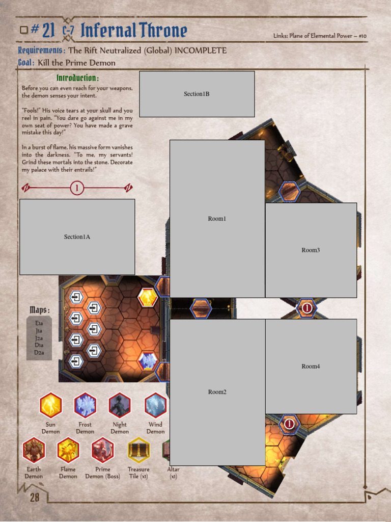 Gloomhaven - Scenario Book 2P V4 - Hidden - S21-S29 | PDF