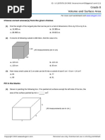 Grade 8 Cambridge Probability Questions | PDF | Probability ...