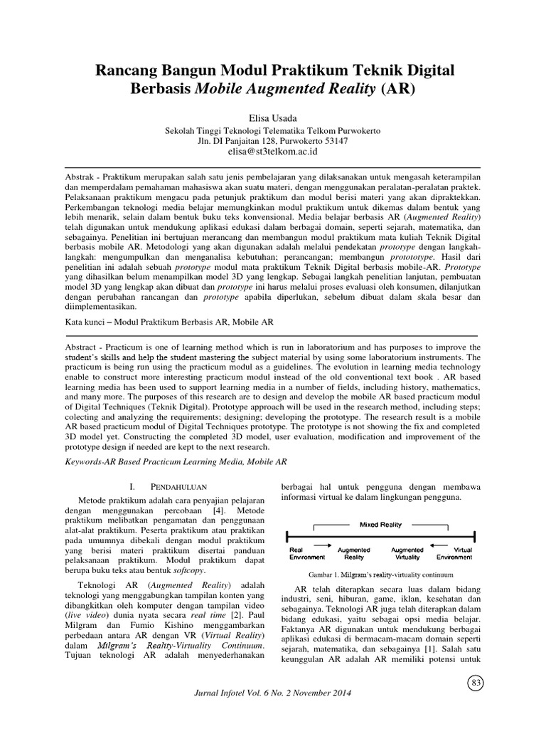 Rancang Bangun Modul Praktikum Teknik Digital Berb | PDF