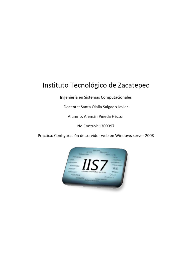 Practica de Configuracion Server | PDF