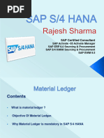 Material Ledger Configuration | PDF | Computers