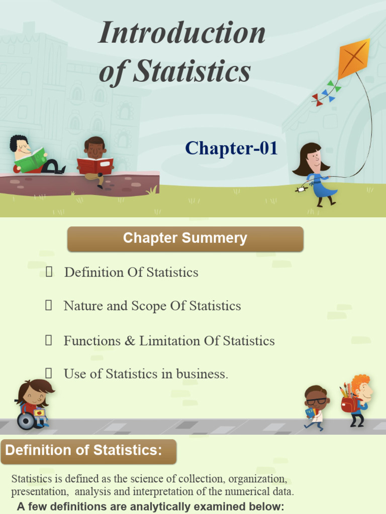 Lecture 1, Nature scope & importance of statistics | PDF | Statistics ...