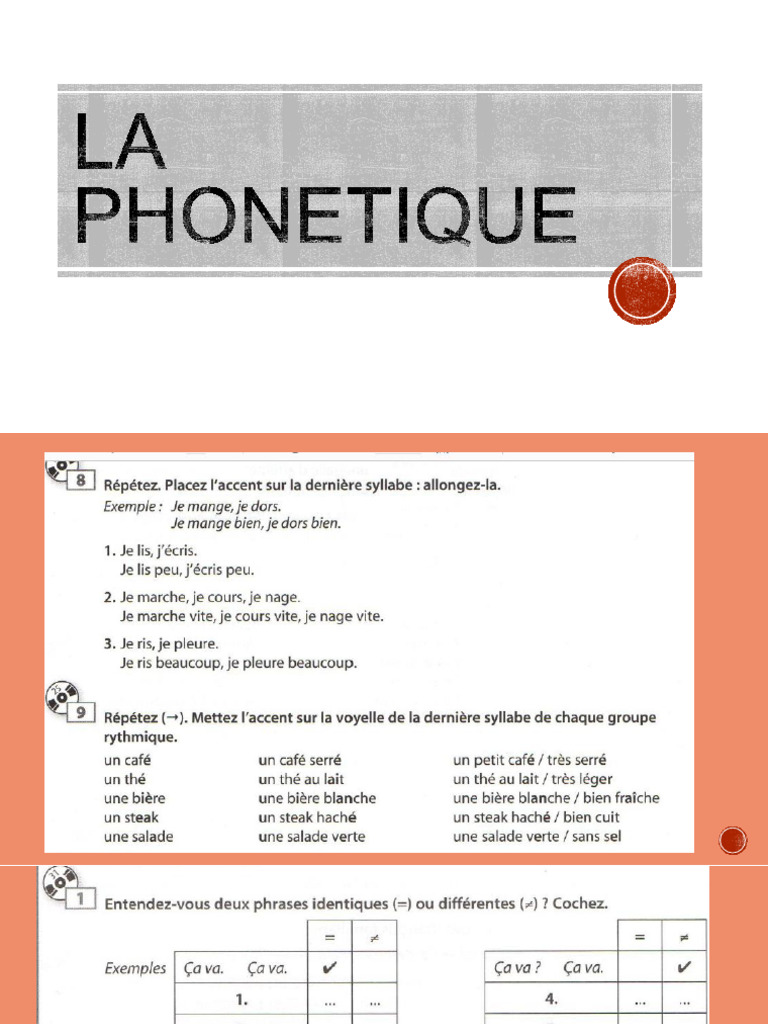 La Phonetique | PDF