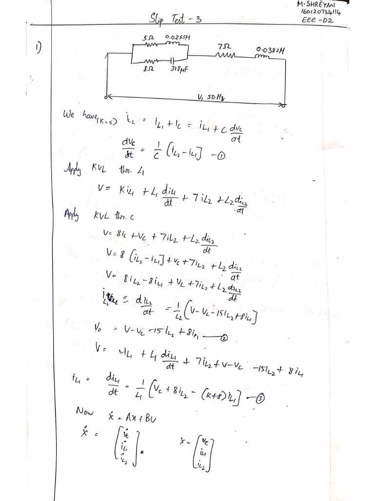 114 CS Slip Test 3 | PDF