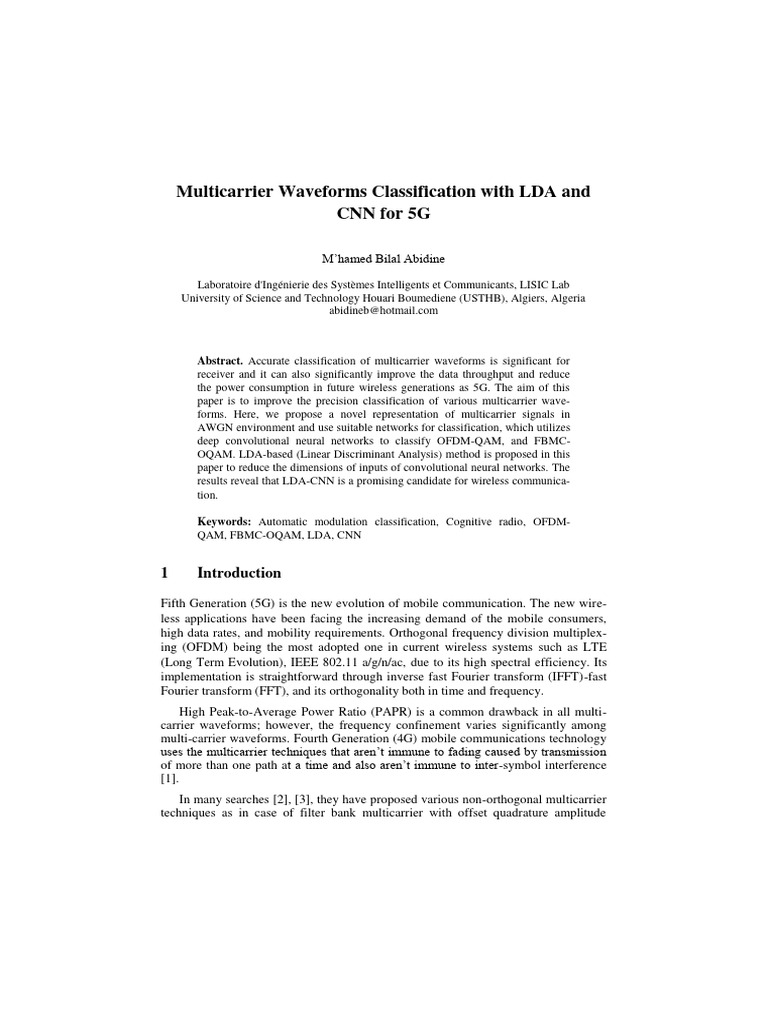 ISPR2023_ | PDF | Orthogonal Frequency Division Multiplexing | Modulation