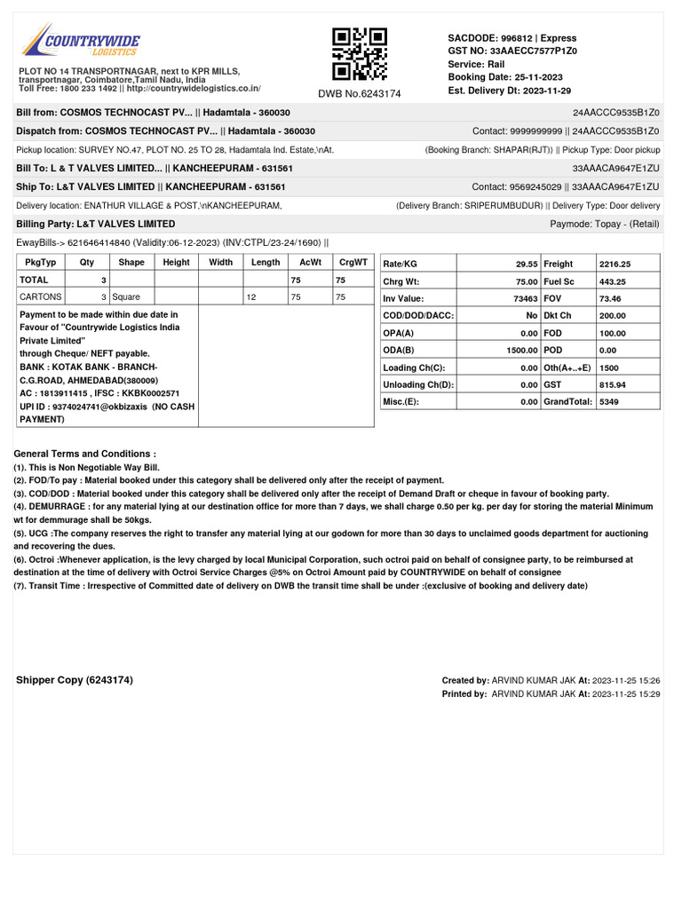 COSMOS | PDF | Cheque | Payments