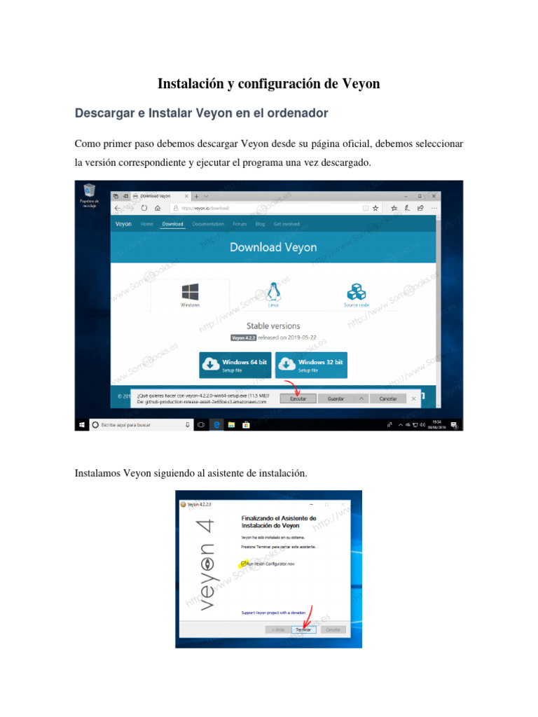Instalacion y Configuracion de Veyon | PDF | Ventana (informática) | Programa de computadora