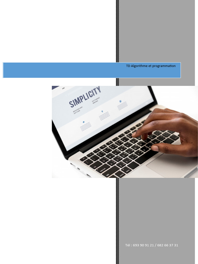 TD-Algorithme Et Programmation | PDF | Structure de contrôle | Taxe sur la valeur ajoutée