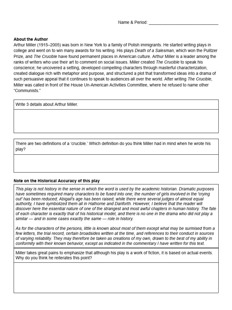 Meet The Characters Worksheet | PDF