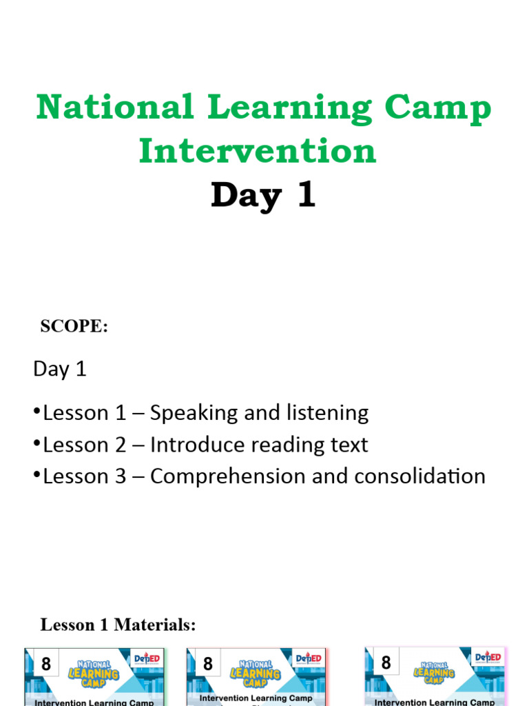 Day 1 Lesson 1 | PDF | Lesson Plan | Teachers