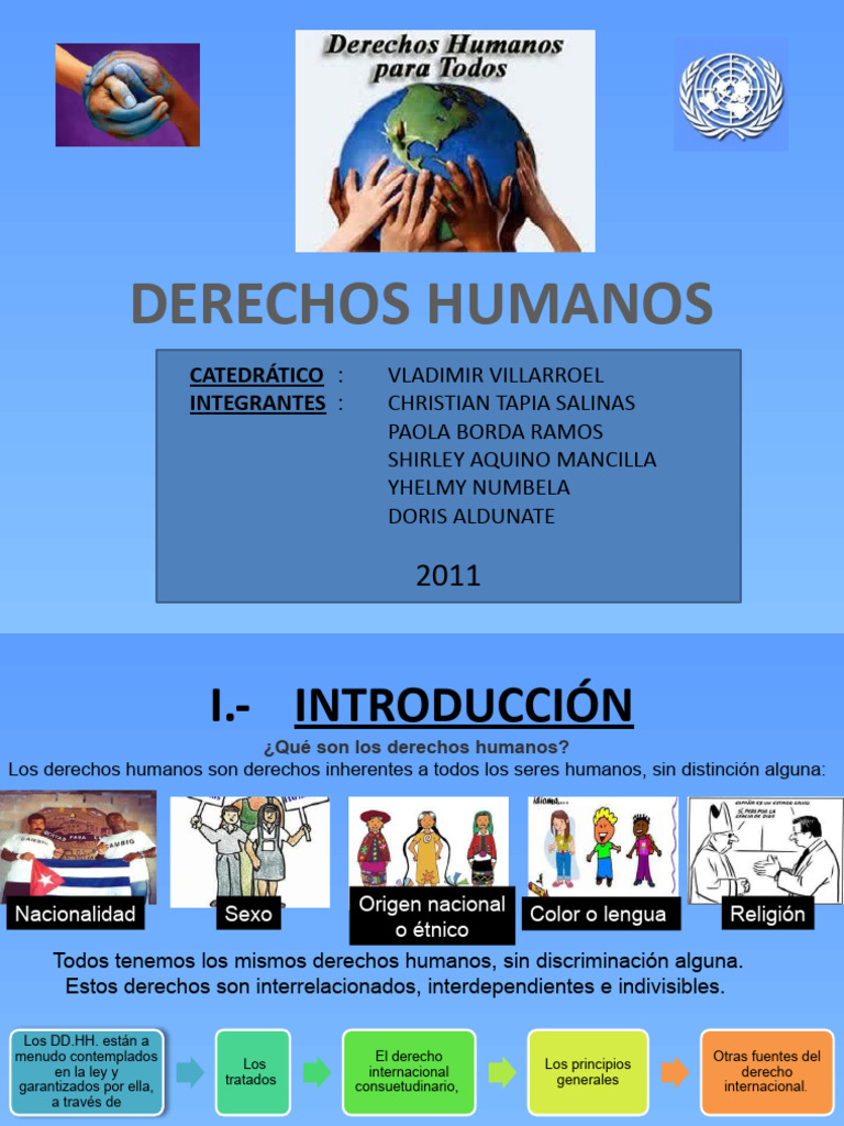 Presentación DDHH | PDF