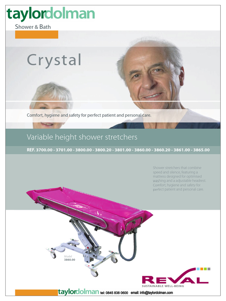 Crystal Shower Changing-Trolley-2016 TDL | PDF