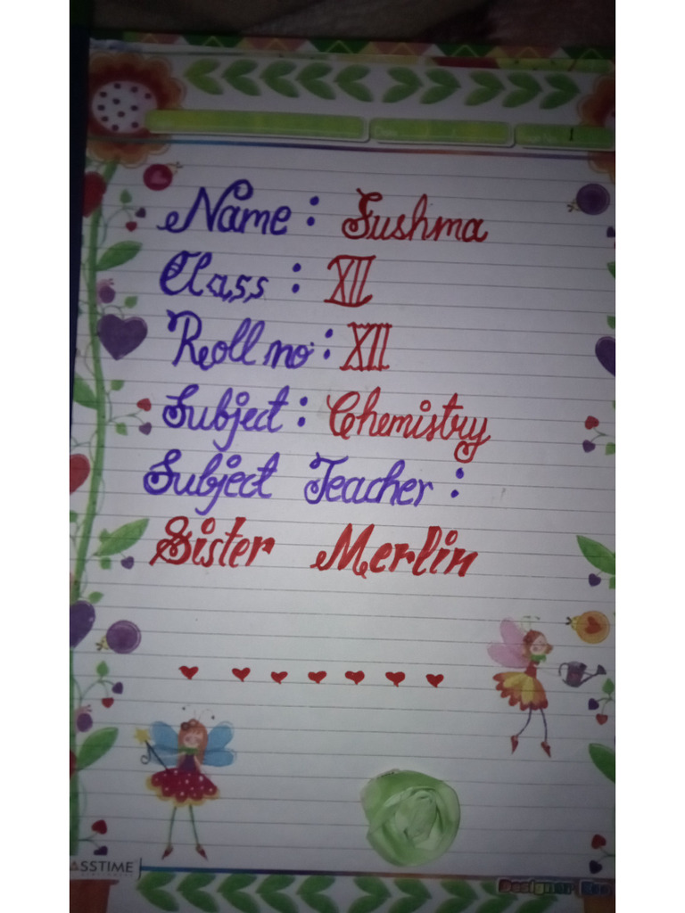 Class 12 Chemistry Project File | PDF