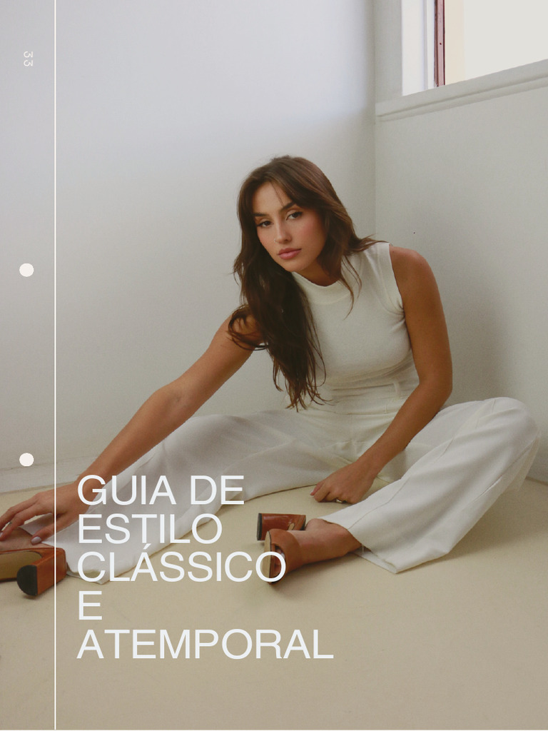 Guia de Estilo Clássico e Atemporal | PDF