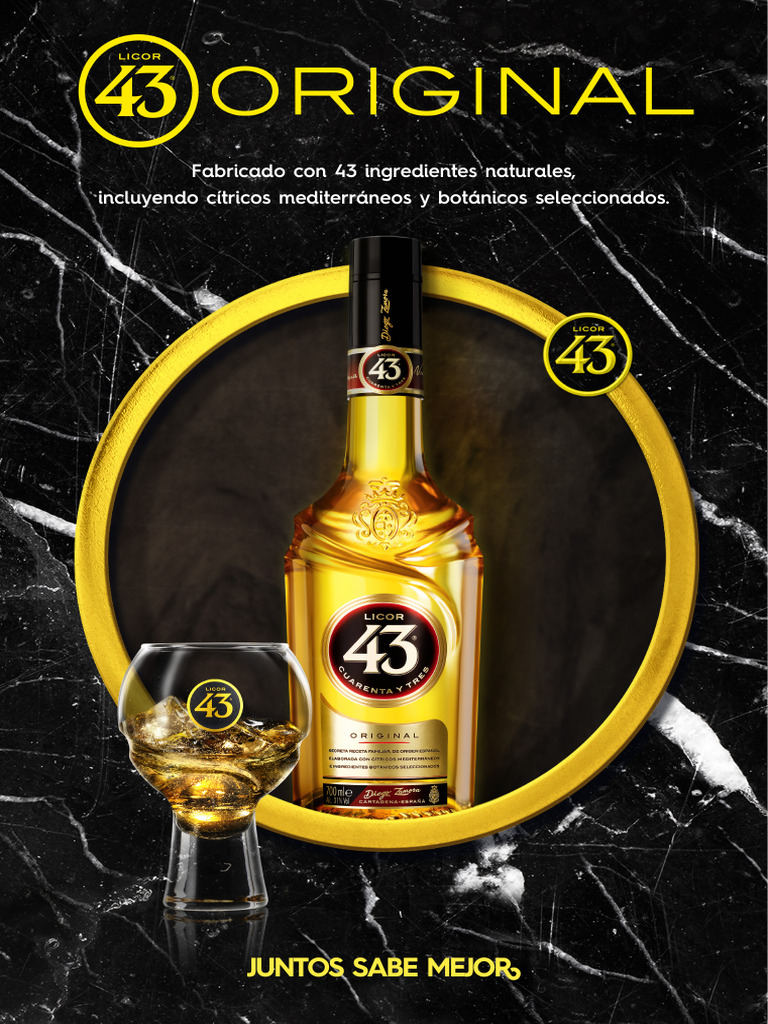 Ingredientes y características de Licor 43 | PDF | café | Comida y bebida