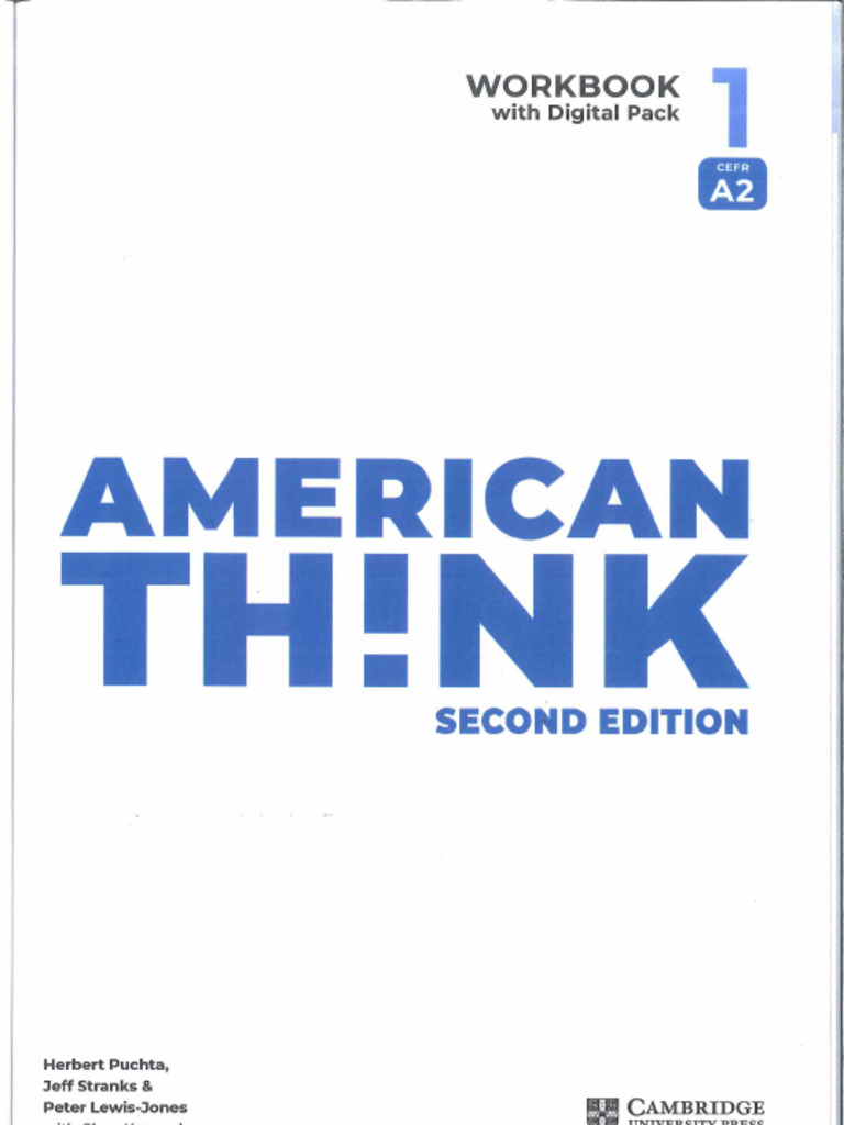 American Think 1 Worbook | PDF