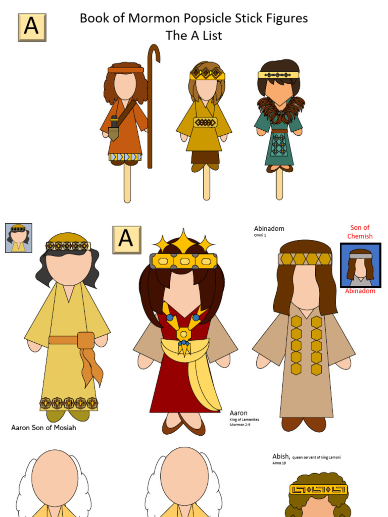 A List Book of Mormon 2023 | PDF | Book Of Mormon | Mormonism