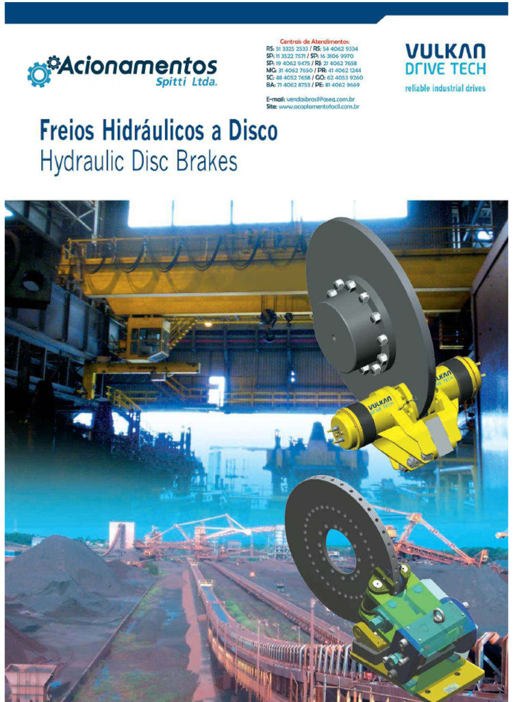 Freios Sime Hidraulico A Disco - Catalogo | PDF