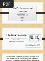 Posición de Decúbito Supino Dorsal | PDF | Términos anatómicos de ...