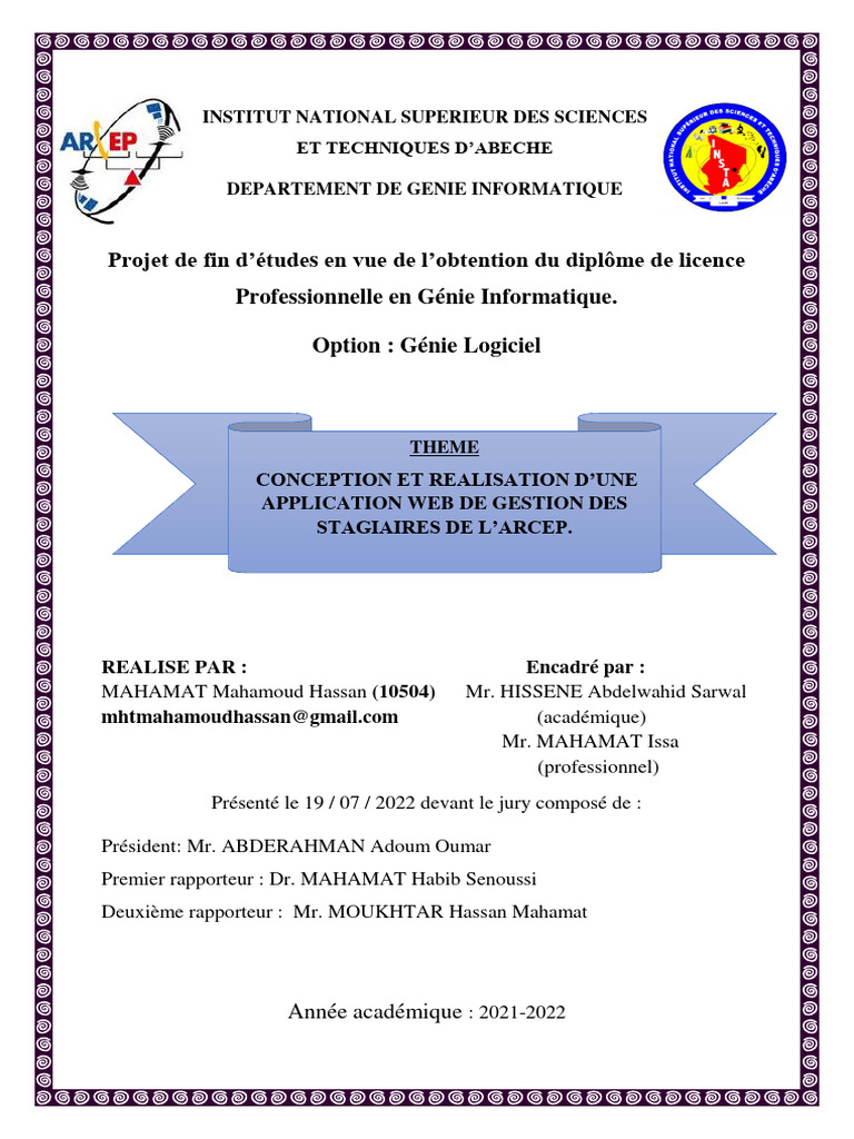 Rapport PFE Original | PDF