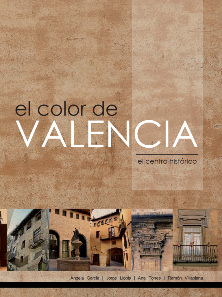 El Color del Centro Histórico de Valencia | PDF | Al Andalus | Color