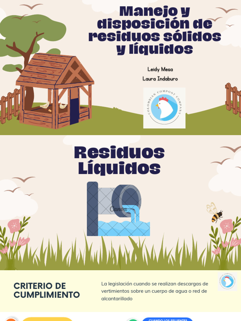Manejo de Residuos Sólidos y Líquidos | PDF | Compost | Biogás
