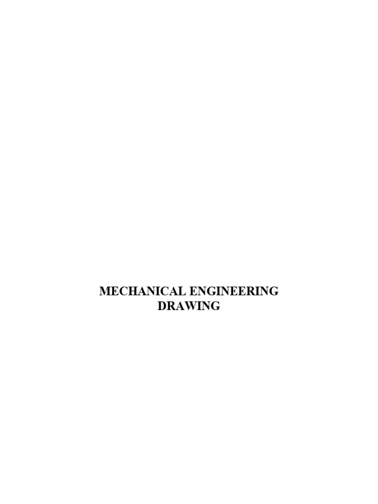 Mechanical Engineering Drawing by Quamrul Islam | Download Free PDF ...
