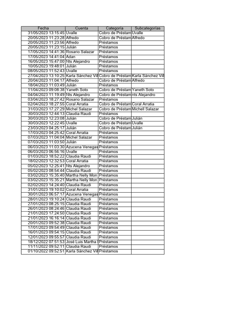 Registro Contable 4-6-2023 | PDF | Hogar, jardinería y bricolaje