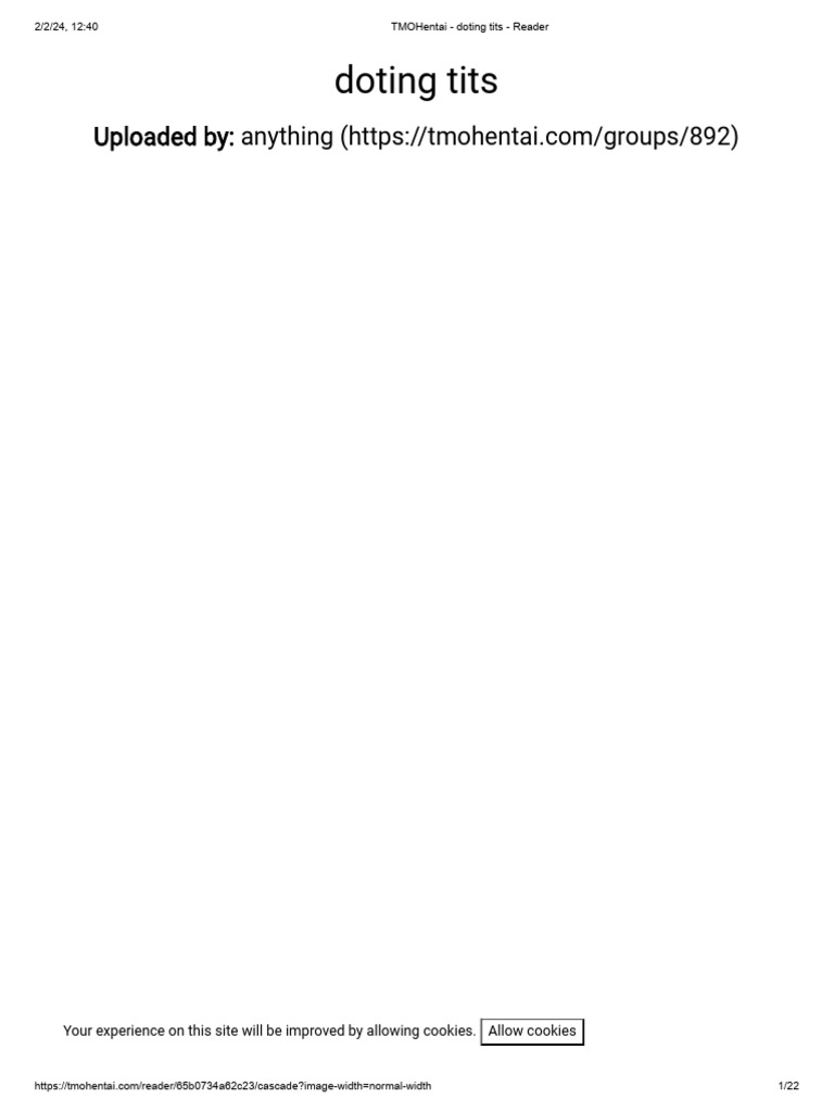 TMOHentai - Doting Tots - Reader | PDF