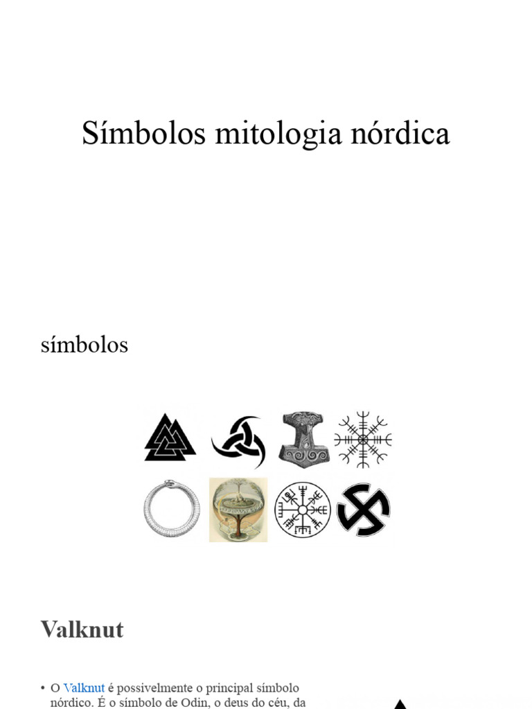 Símbolos mitologia nórdica | PDF