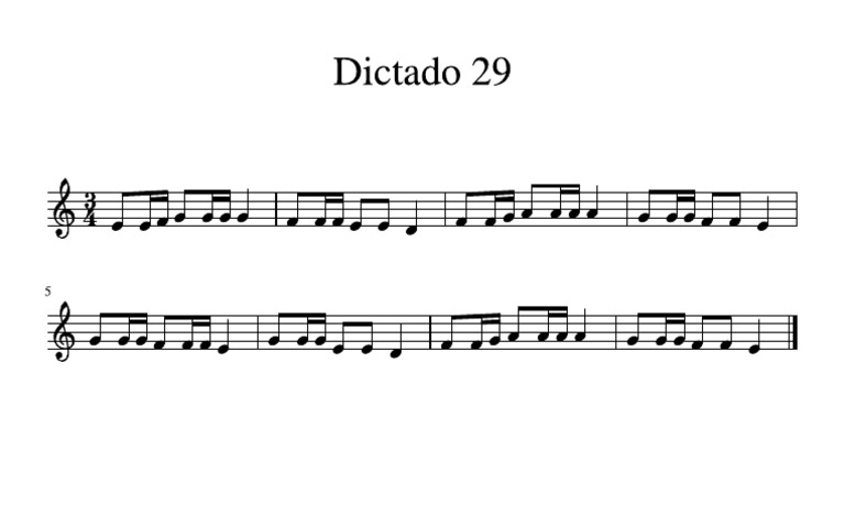 Solución Dictado 29 3º EB | PDF