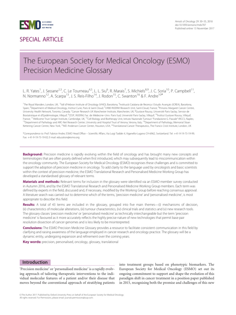 Care of the adult cancer patient at the end of life: ESMO Clinical Practice Guidelines | PDF
