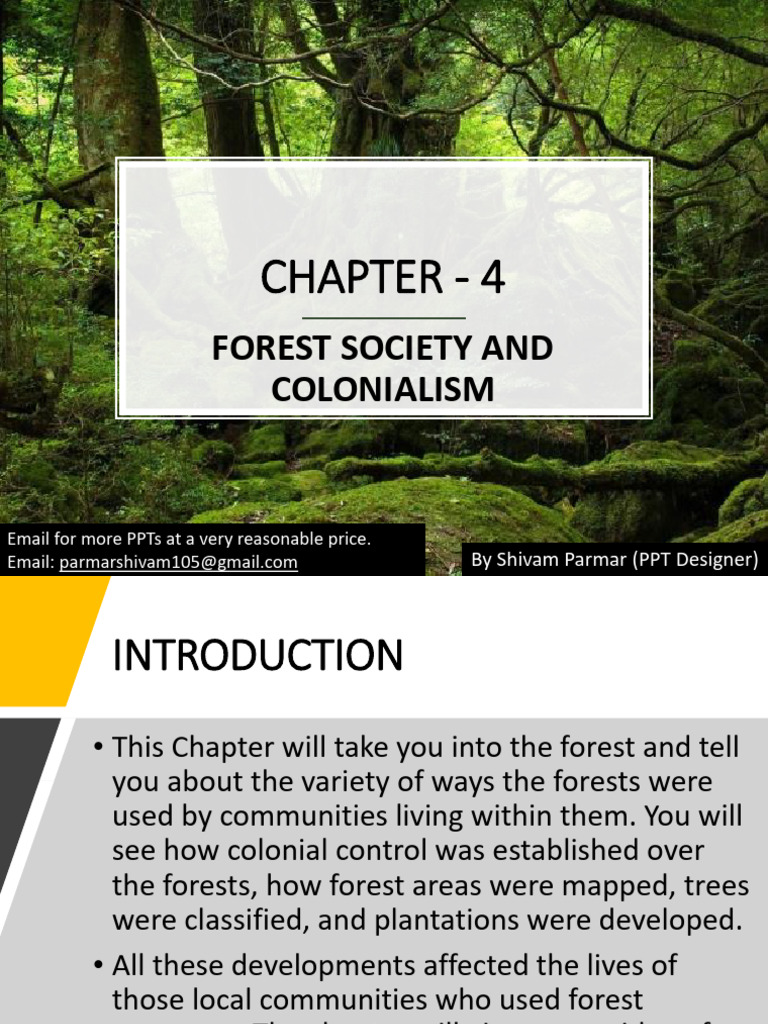 Forest Society & Colonialism Impact | PDF | Forests | Agriculture