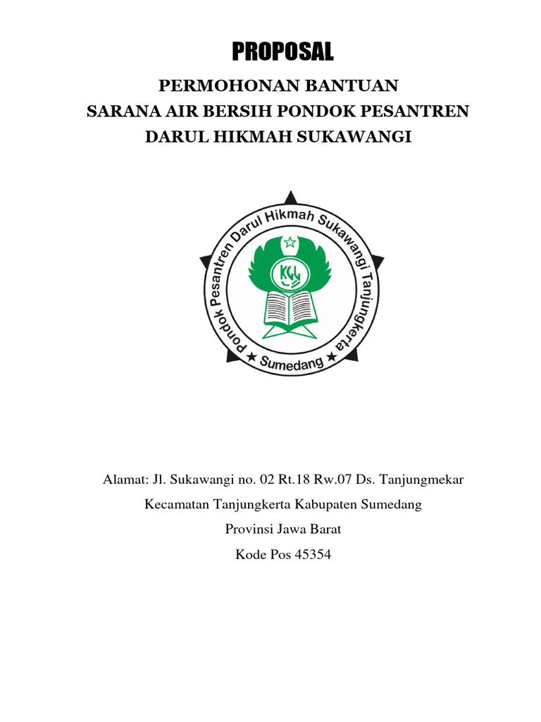 Bantuan Sanitasi Dan Kesehatan Pesantren - Bupati Sumedang | PDF