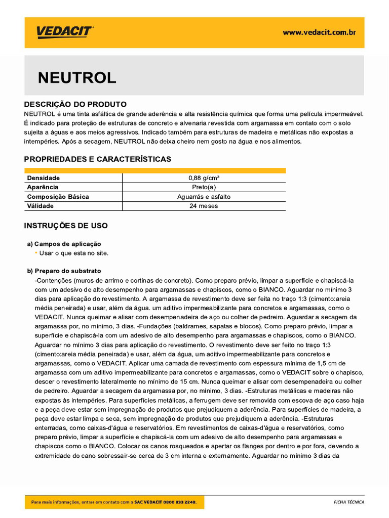 Detalhes Do Produto - Neutrol | PDF