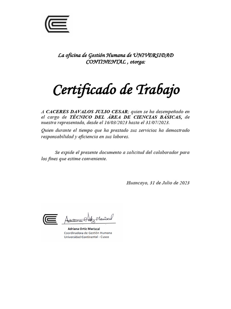 Documento - Cese Julio Cesar Davalos | PDF | Finanzas y dinero | Derecho