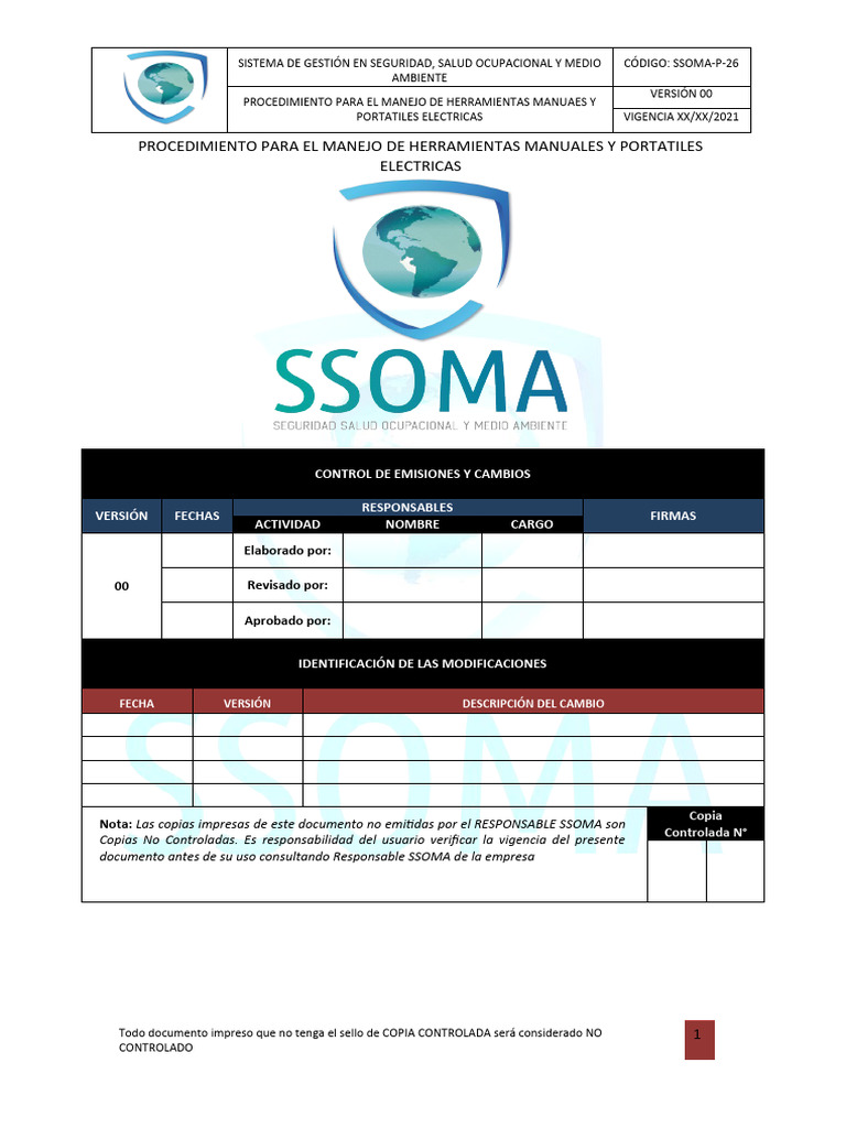Ssoma P 26 Manejo Herramientas | PDF