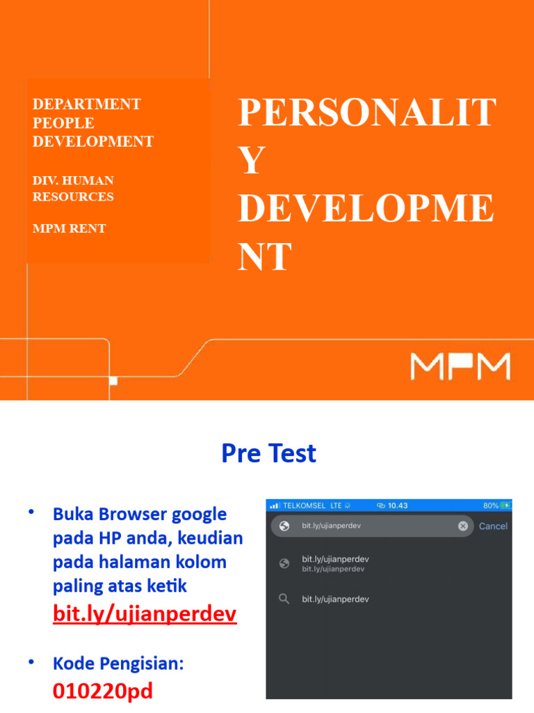 01 - Personality Development | PDF