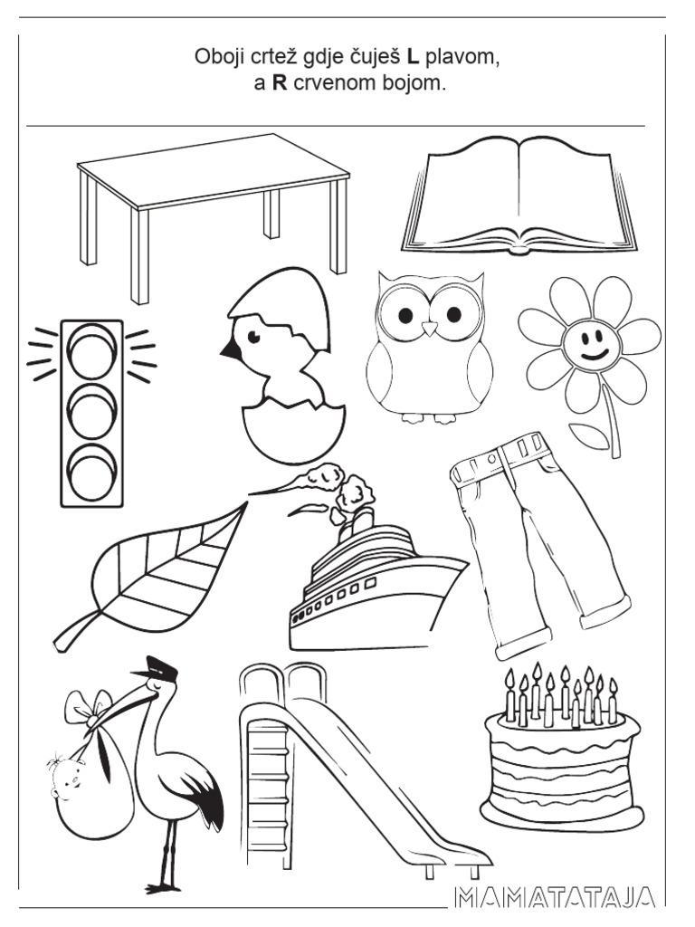 Razlikovanje Fonema L I R | PDF