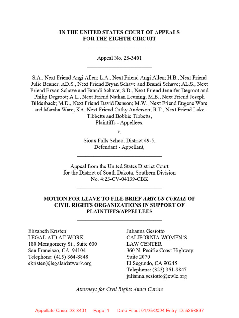Amicus Supporting Appellees Filed 1 25 Pdf