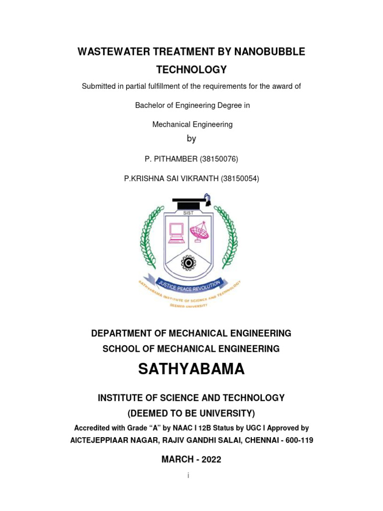1822 B.E Mech Batchno 15 | PDF | Water | Gases