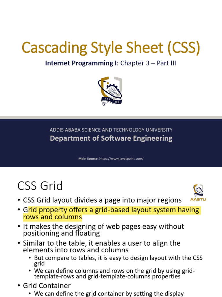 3 - Chapter 3 Part III - CSS | PDF