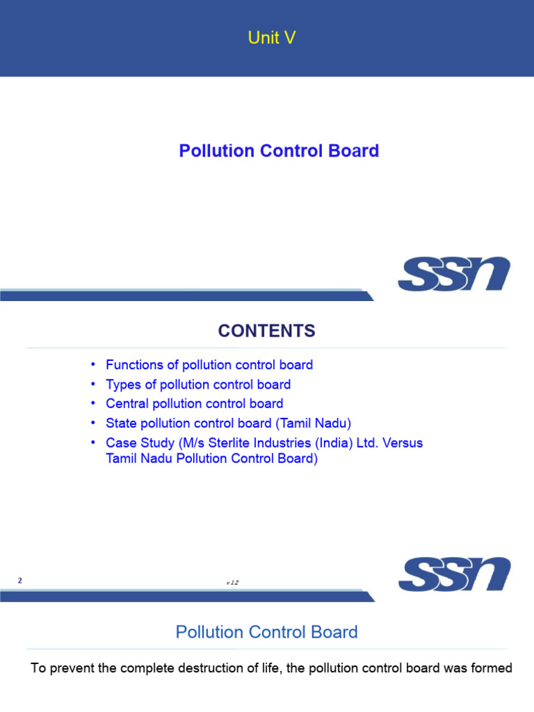 Pollution Control Board | PDF | Environmental Issues | Pollution