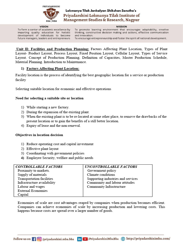 POM Unit 2 F | PDF | Inventory | Business Process