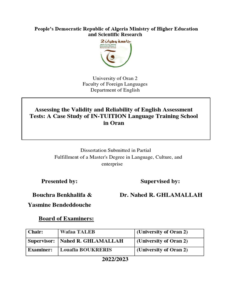 DISSERTATION SEP 23 Corrected | PDF