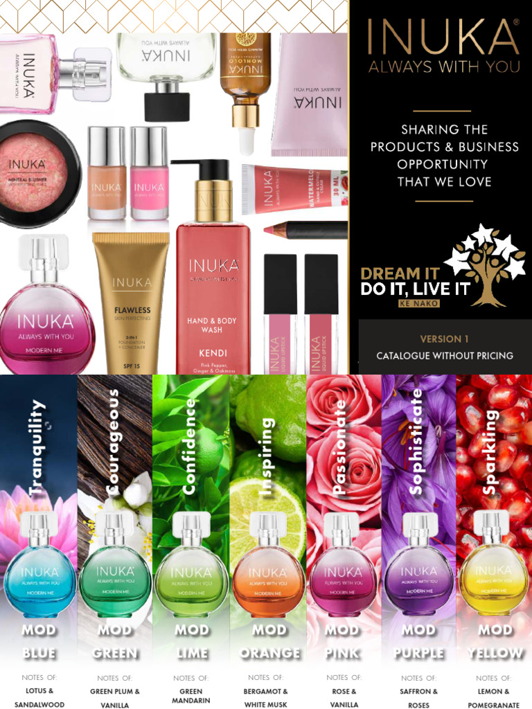 INUKA Product Catalog | PDF | Shampoo | Perfume