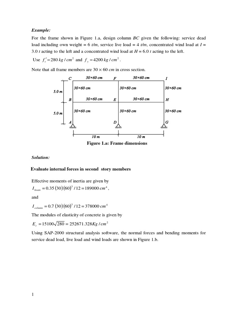 Columns 4 | PDF | Bending | Solid Mechanics