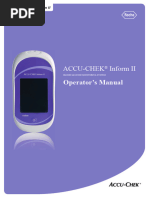 Accu-Chek Inform II Training Powerpoint | PDF | Barcode | Image Scanner