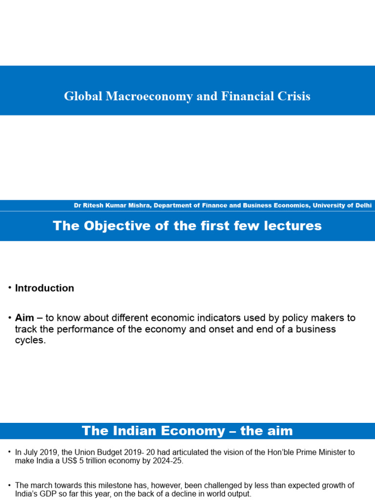 Lecture - 1 - 2 - Introduction To Economic Indicators | PDF | Inflation ... Lecture - 1 - 2 - Introduction To Economic Indicators | PDF | Inflation ...